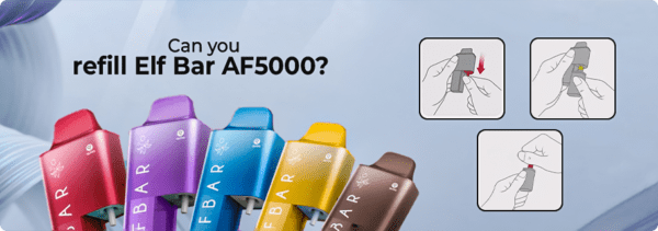 Complete Guide: Refilling and Charging Your Elf Bar AF5000 - Smoke And ...